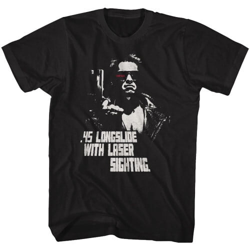 The Terminator Long Slide T-Shirt - Black - Walmart.com