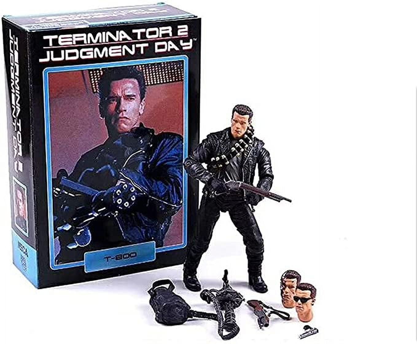 The Terminator T-800 /T-1000 Endoskeleton Action Figure Collectible ...