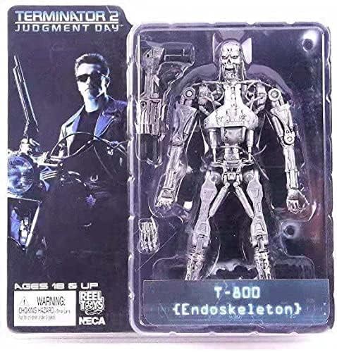The Terminator T-800 /T-1000 Endoskeleton Action Figure Collectible ...