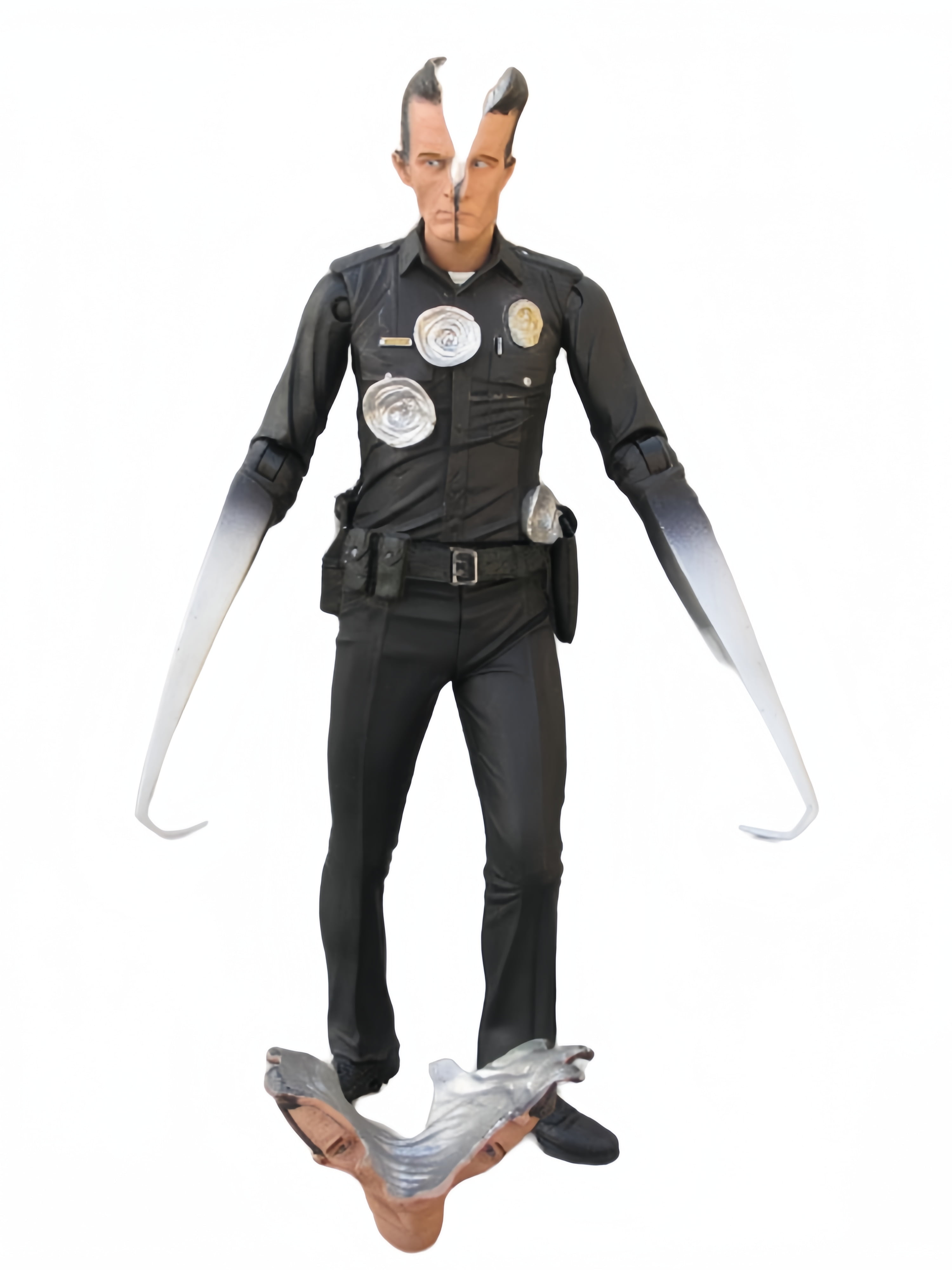 The Terminator T-800 /T-1000 Endoskeleton Action Figure Collectible ...