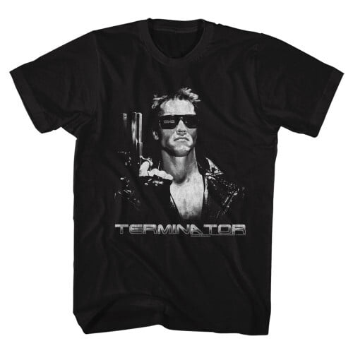 The Terminator Terminate T-Shirt - Black - Walmart.com