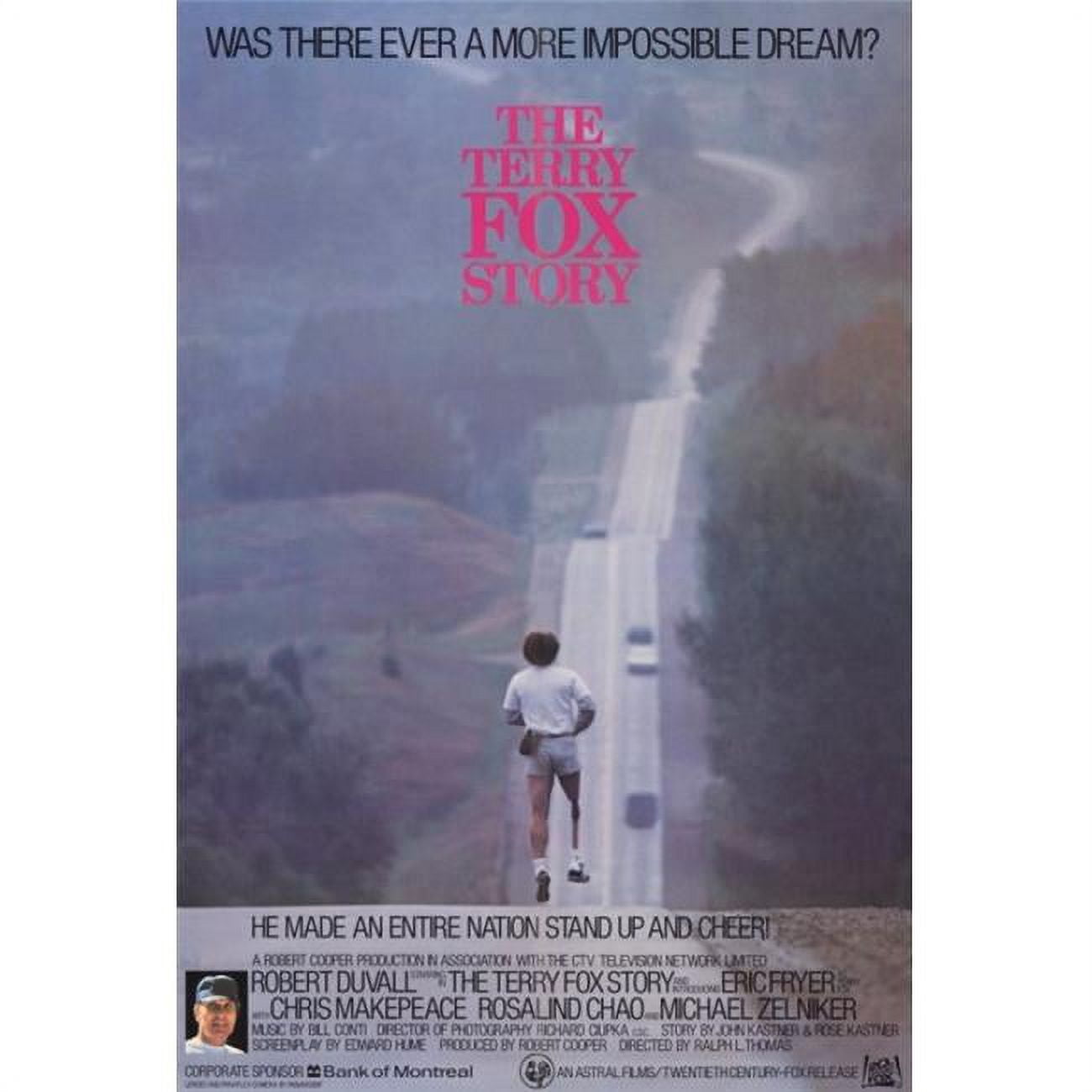 The Terry Fox Story Movie Poster Print - 27 x 40 - Walmart.com