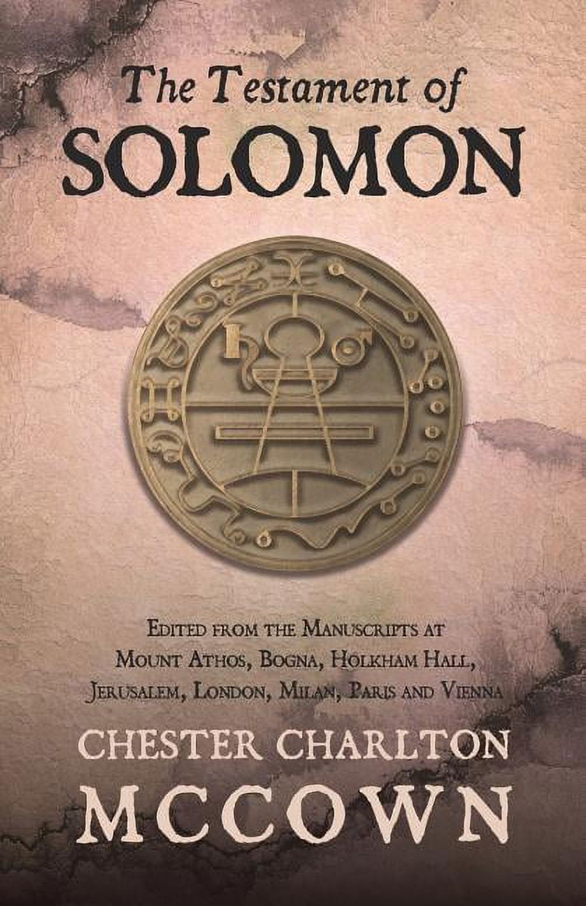 The Testament of Solomon (Paperback) - Walmart.com