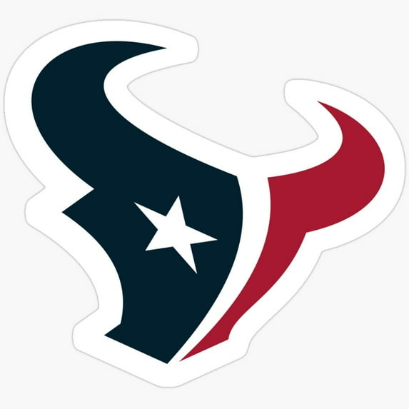 The_Texans_Logo Sticker Phone Decal Water Bottle Stickers Car Decals ...
