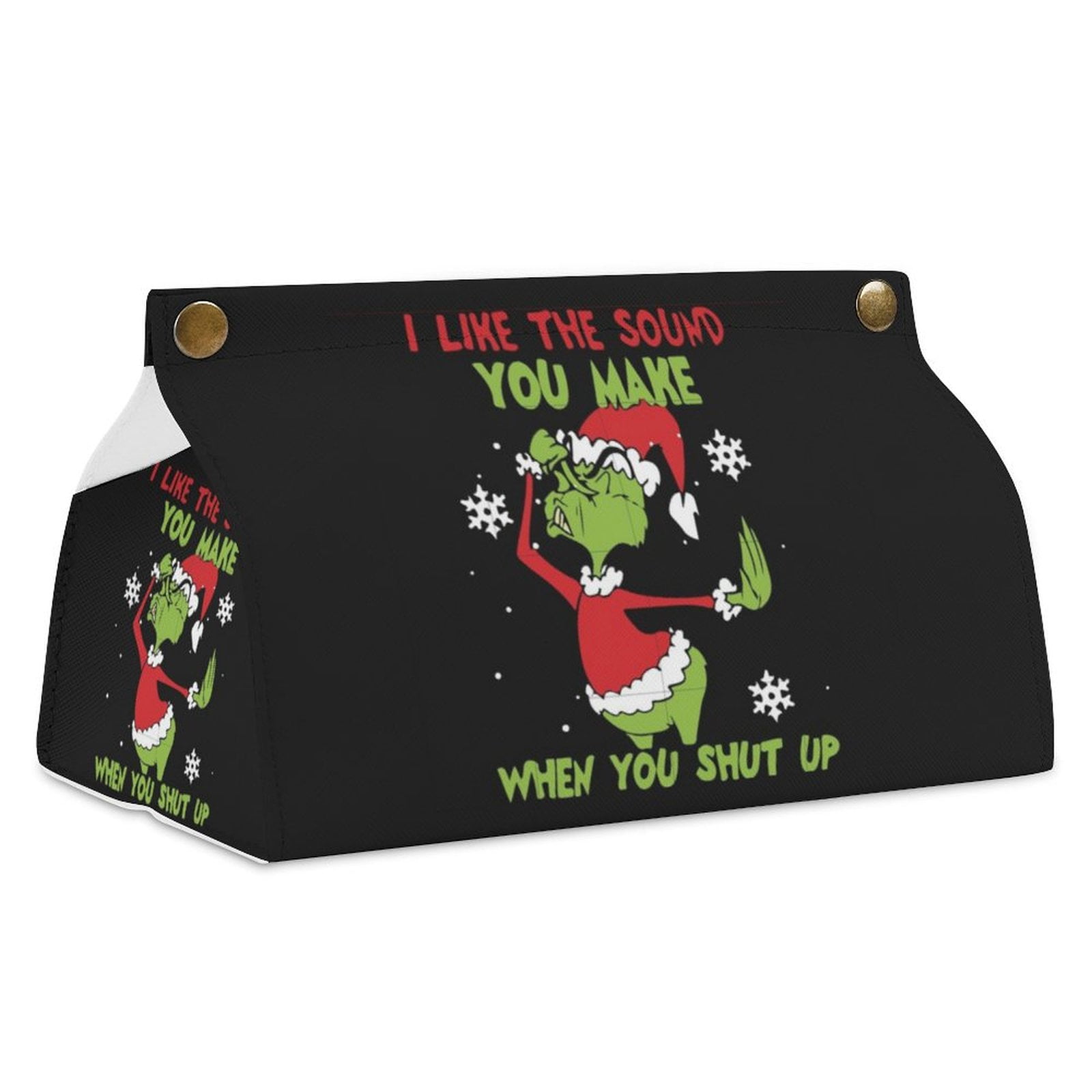 The The-Grinch Tissue Box Cover - PU Tissue Box Cover Decorative ...
