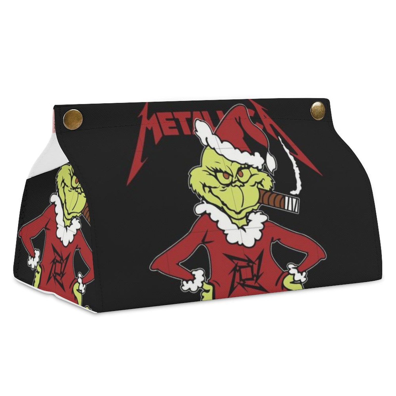 The The-Grinch Tissue Box Cover - PU Tissue Box Cover Decorative ...