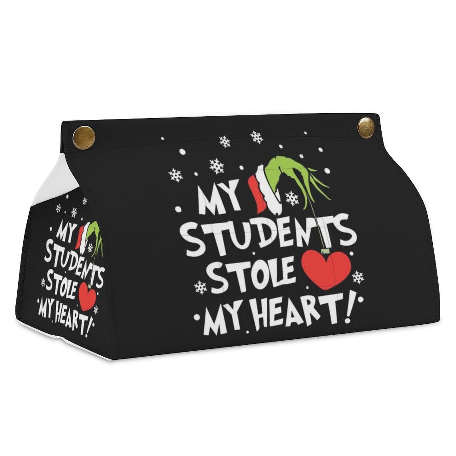 The The-Grinch Tissue Box Cover - PU Tissue Box Cover Decorative ...