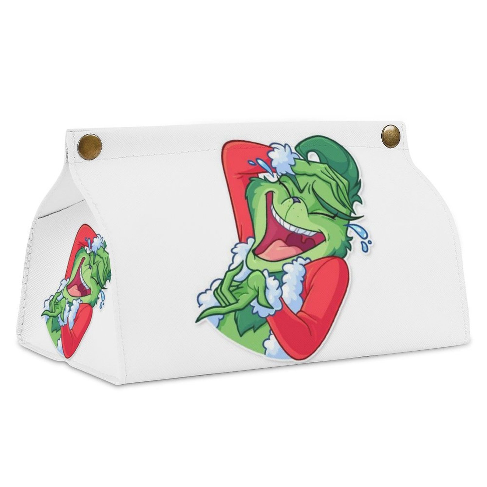 The The-Grinch Tissue Box Cover - PU Tissue Box Cover Decorative ...