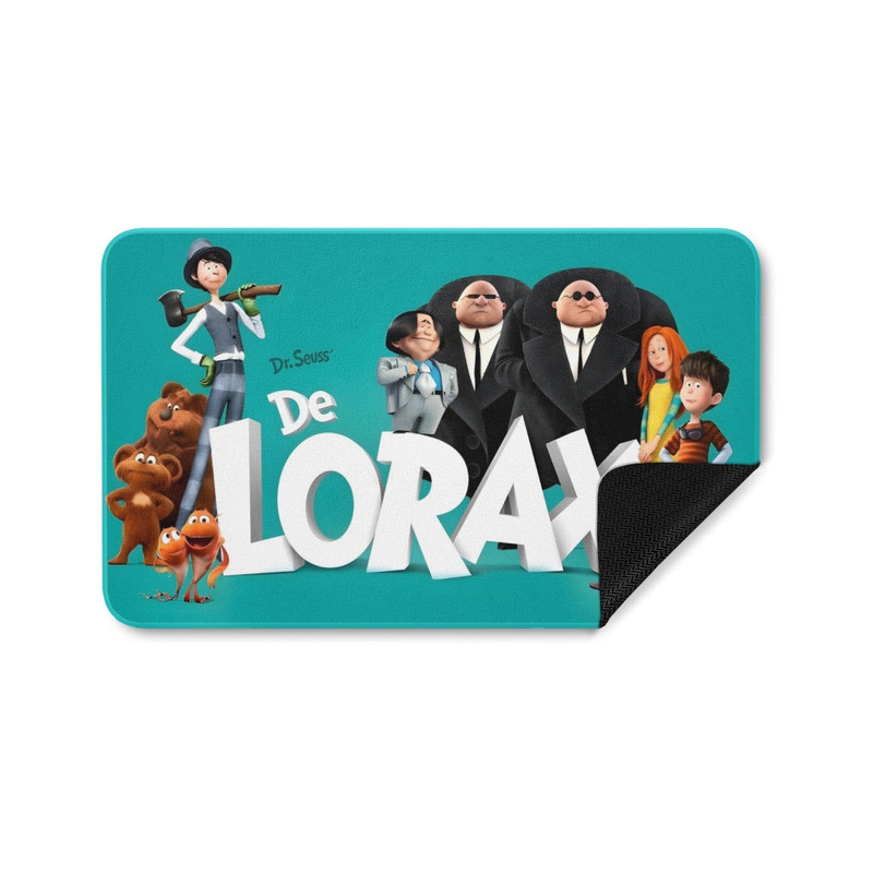 The The Lorax Patterned Floor Mat Is Durable And Easy To Clean Adding A ...