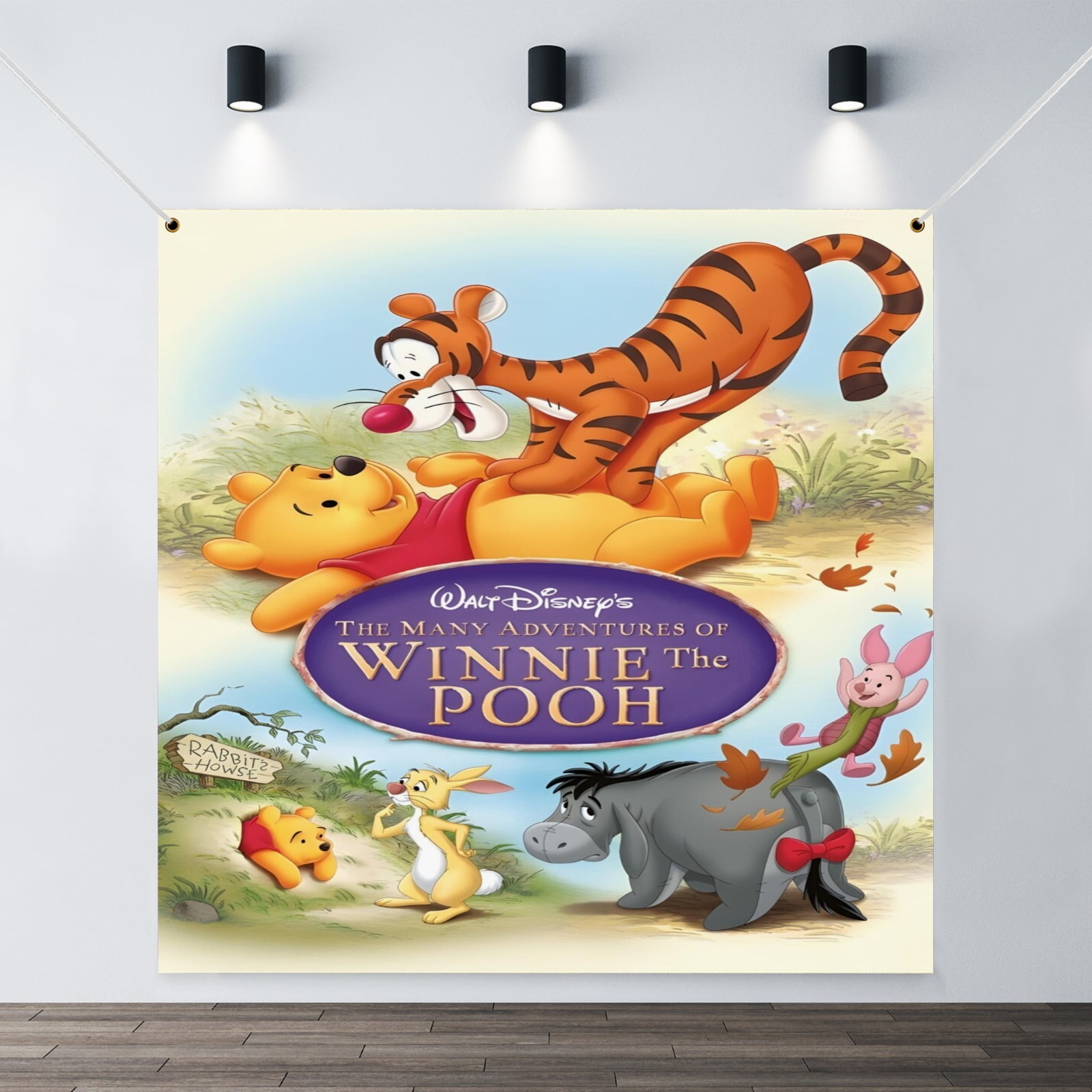 The The Many Adventures of Winnie the Pooh holiday banner is perfect ...
