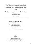 Pre-Owned The Thematic Apperception Test (T.A.T.), the Children's ...