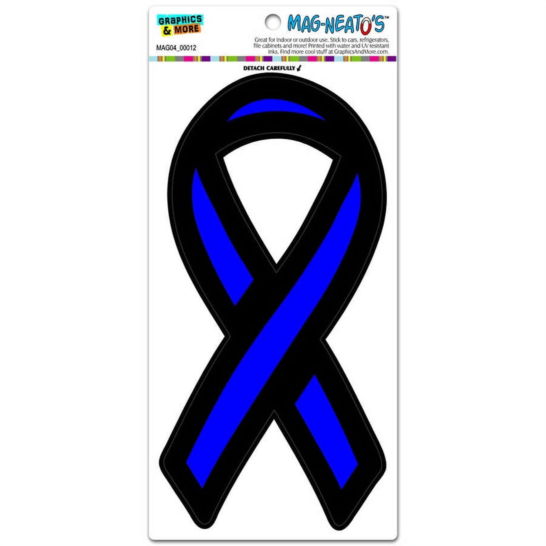 The Thin Blue Line Ribbon Support Ribbon Police Law Enforcement ...