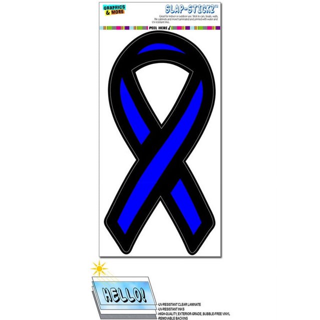 The Thin Blue Line Ribbon Support Ribbon Police Law Enforcement ...
