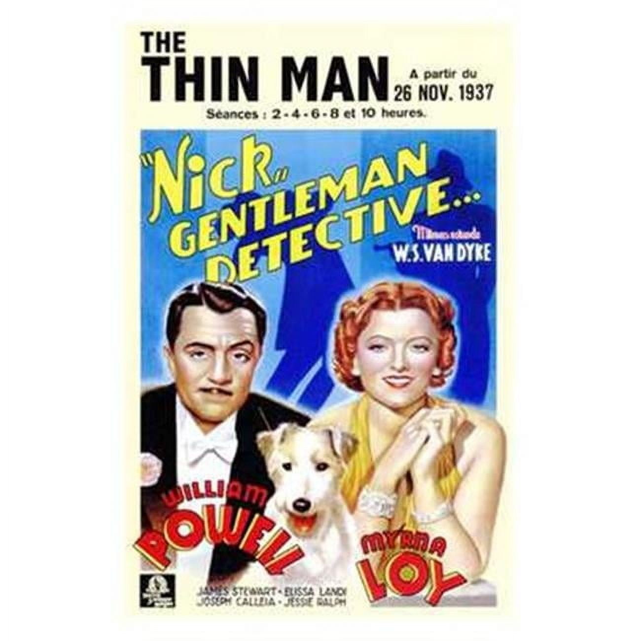 The Thin Man Movie Poster - 11 x 17 - Walmart.com