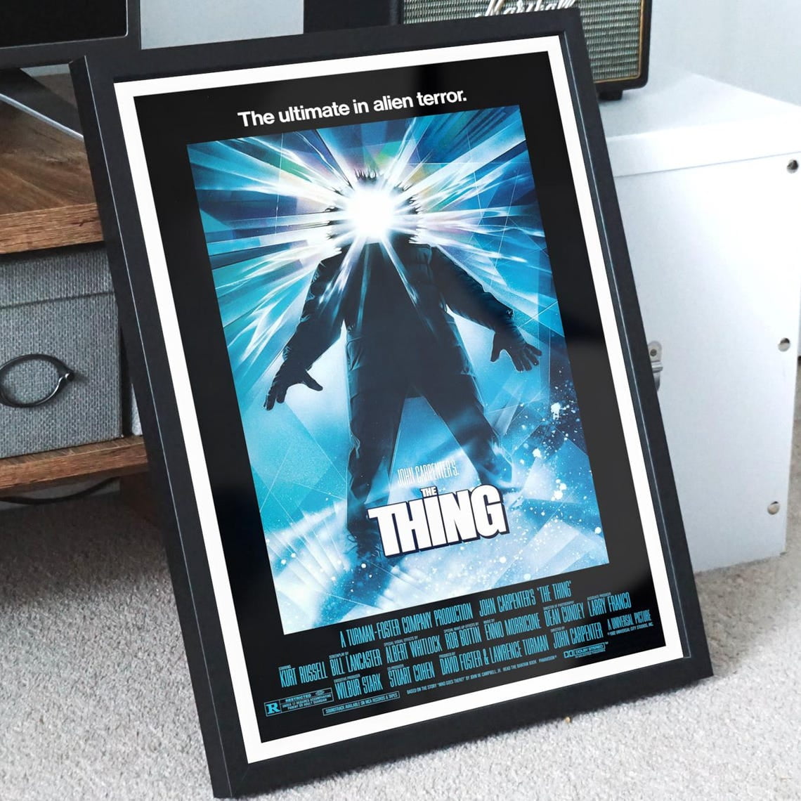 The Thing 1982 American Science Fiction Horror Film Original Poster Sci ...