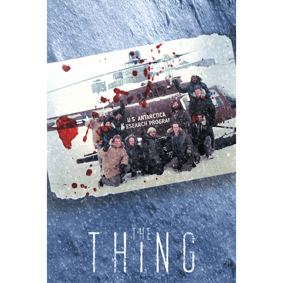 The Thing 1982 Movie Poster 24x36 Horror Sci-Fi Cult Classic Alien ...