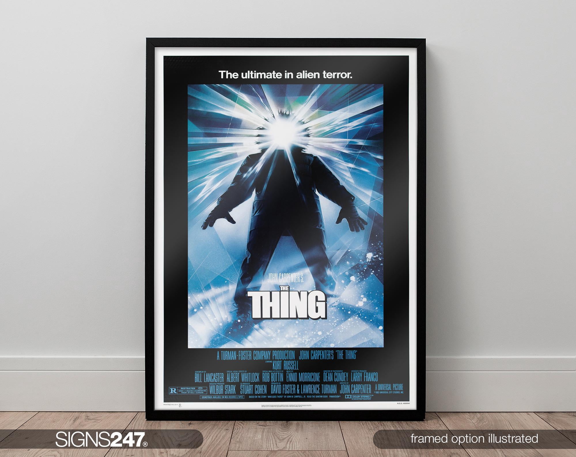 The Thing John Carpenter Poster | Movie Poster | Cinema Room Poster ...