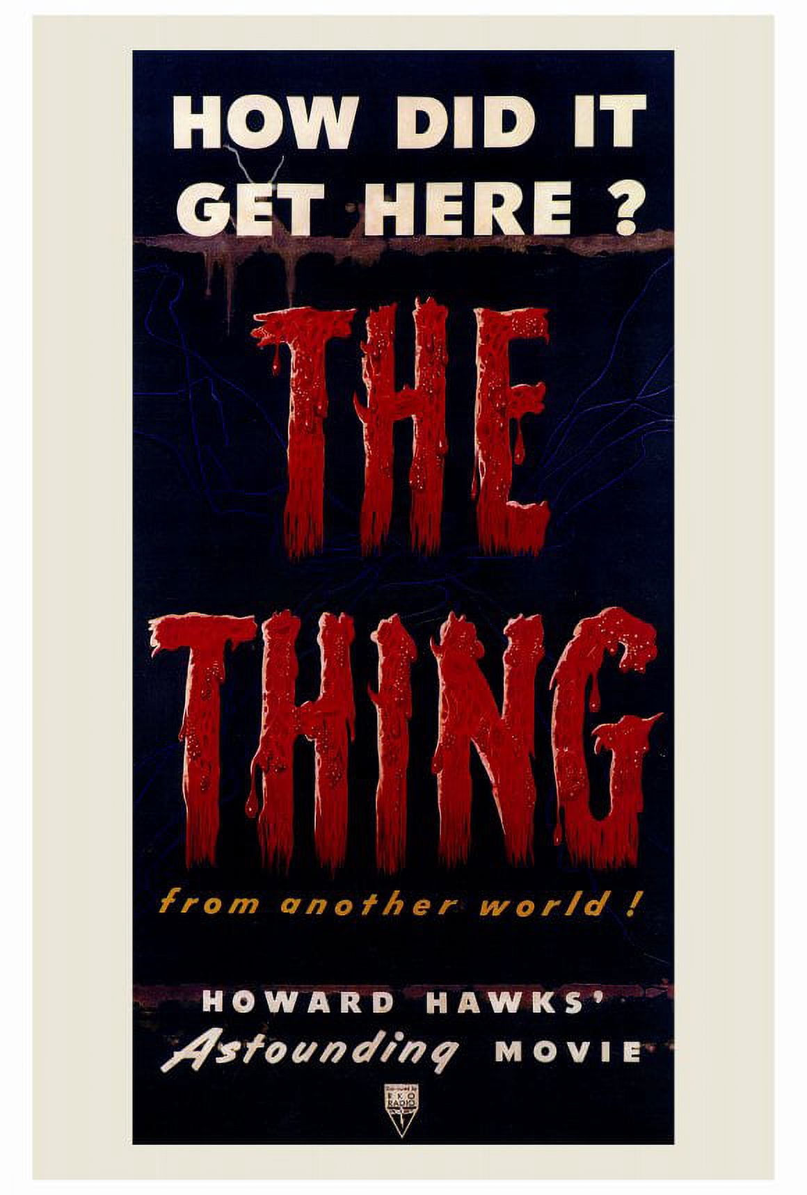 The Thing from Another World - movie POSTER (Style A) (27" x 40") (1951 ...