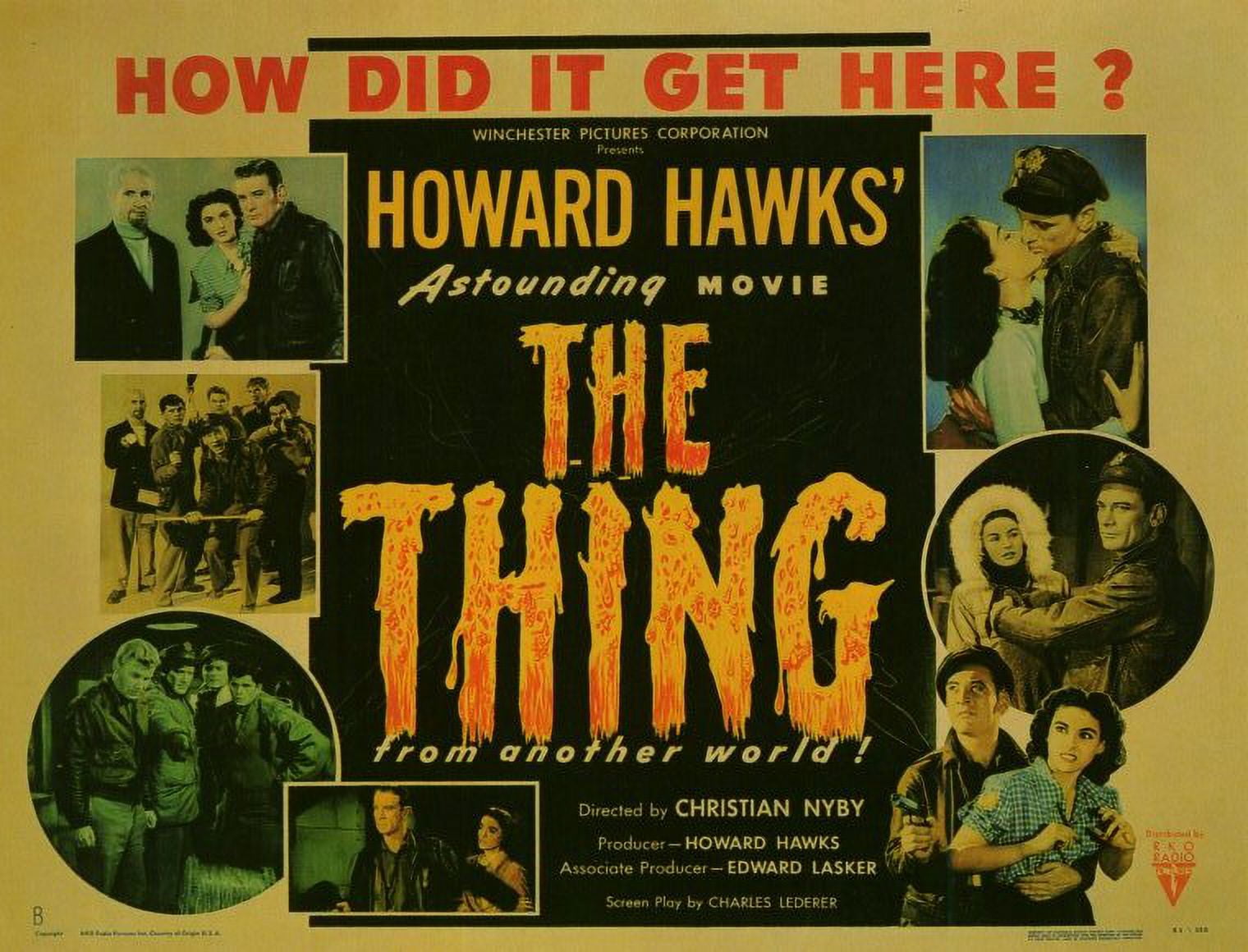 The Thing from Another World - movie POSTER (Style B) (11" x 14") (1951 ...