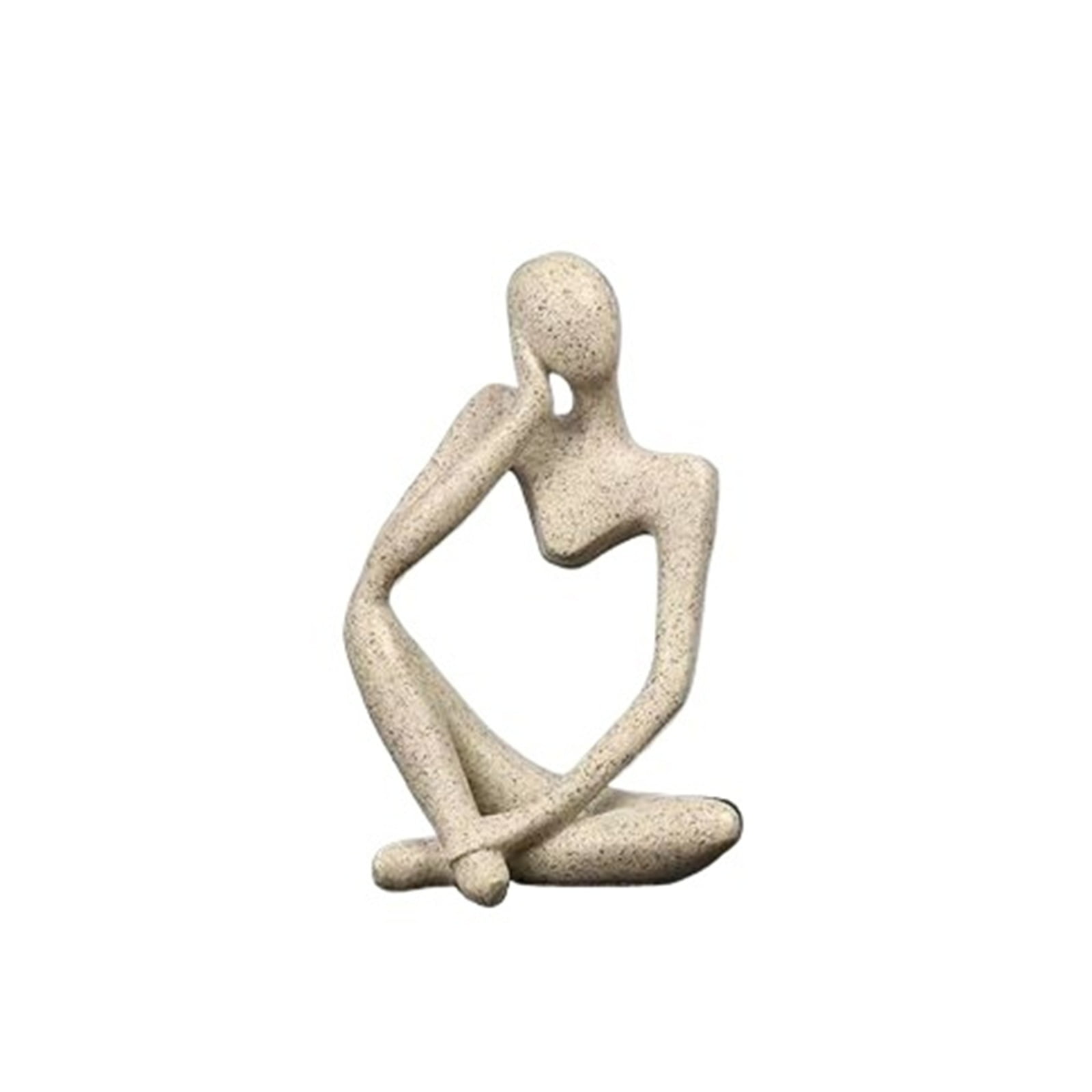 The Thinker Abstract Statues Figurine Sculptures Crafts Nordic Light ...