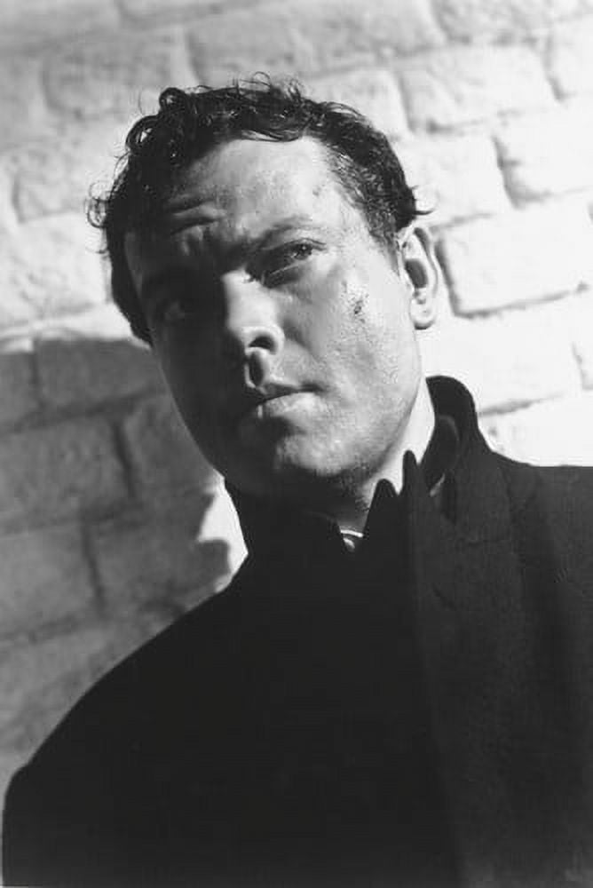The Third Man Orson Welles classic portrait against wall 24x36 Poster ...