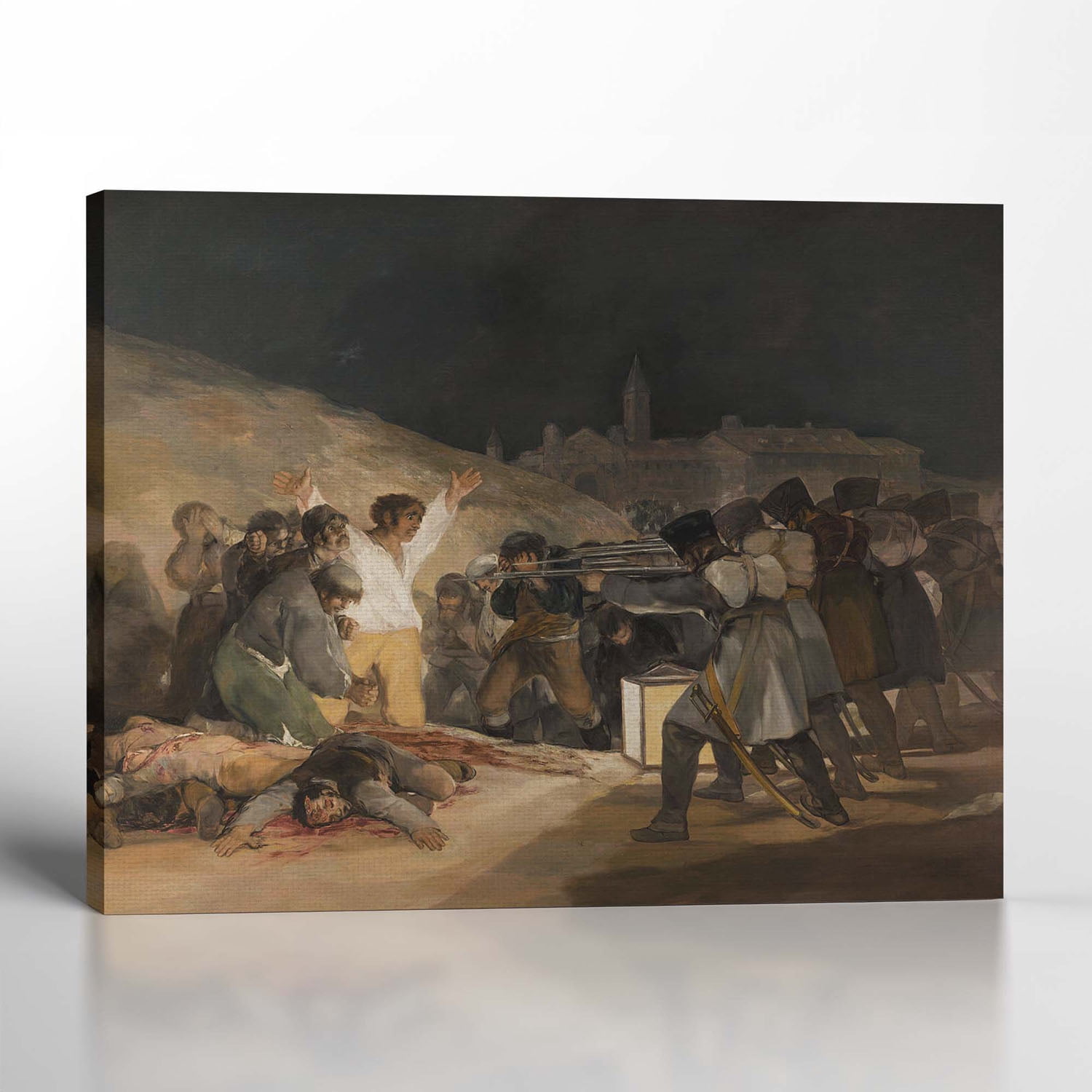 The Third of May by Francisco Goya Canvas Print, Goya, Famous Paintings ...
