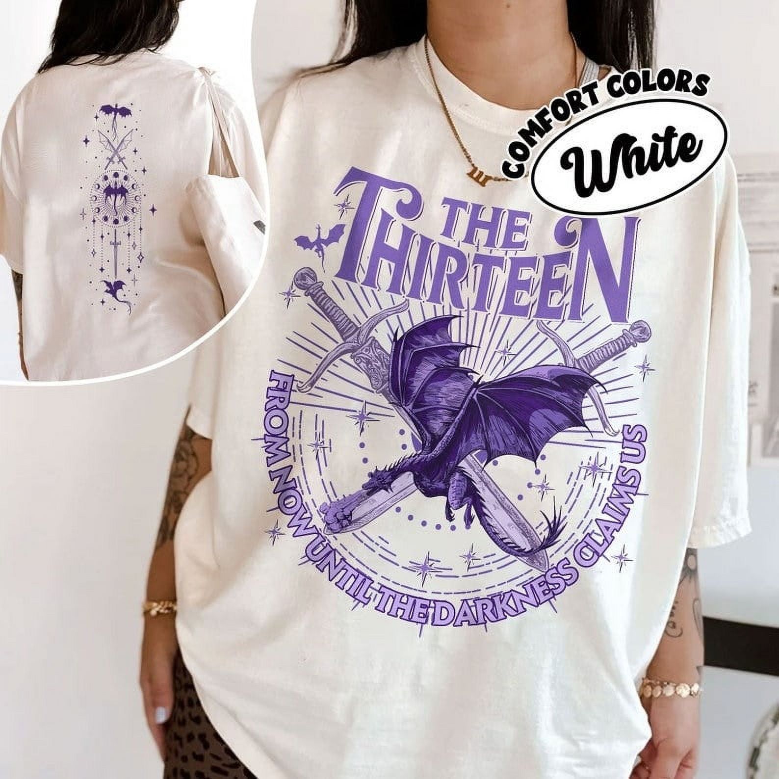 The Thirteen Throne Of Glass Comfort Colors Shirt, We Are The Thirteen From Now Until The ...