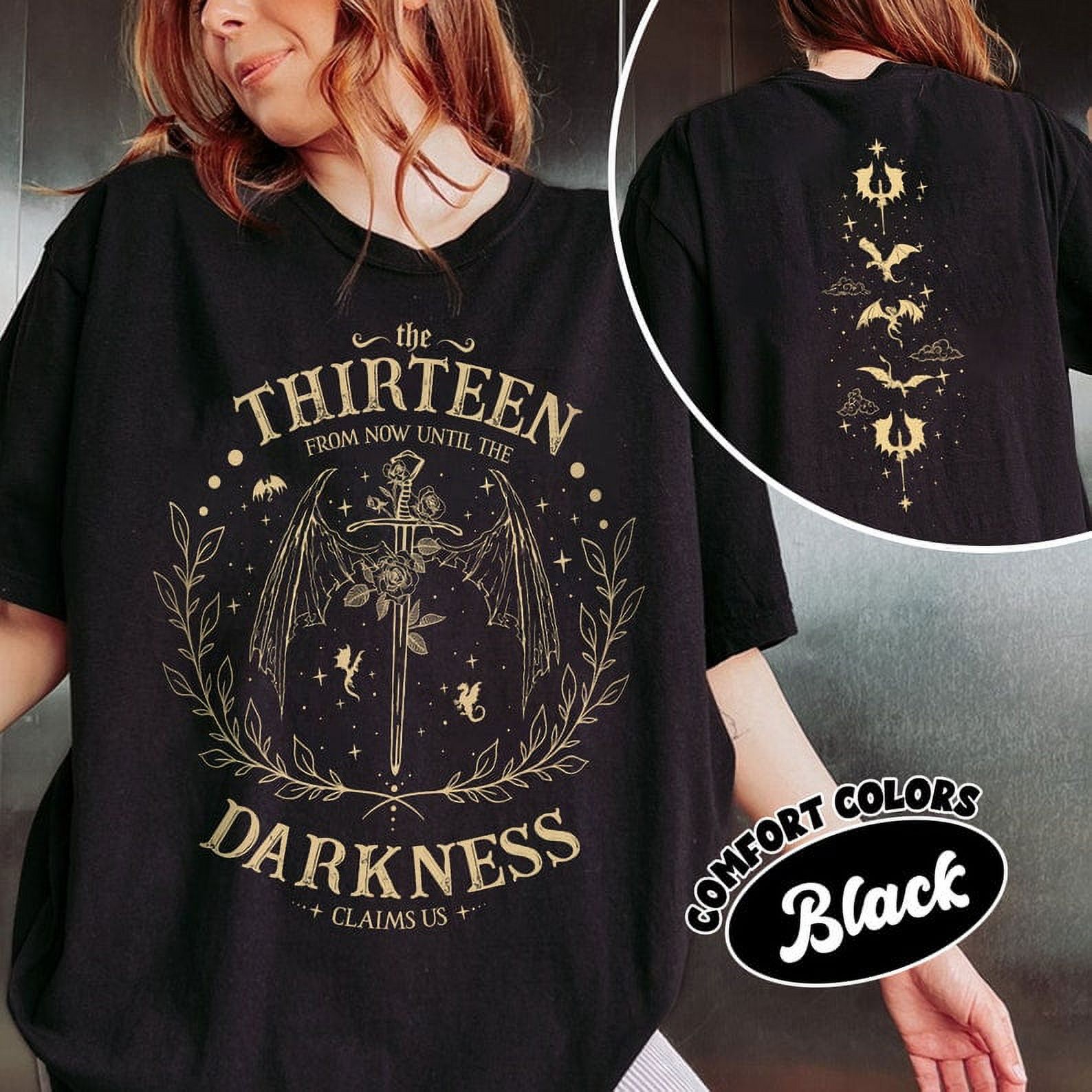 The Thirteen Throne Of Glass Shirt, Sjm Merch, From Now Until The Darkness Claims Us Shirt, We ...