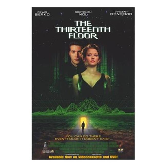 The Thirteenth Floor Movie Poster - 11 x 17 in. - Walmart.com