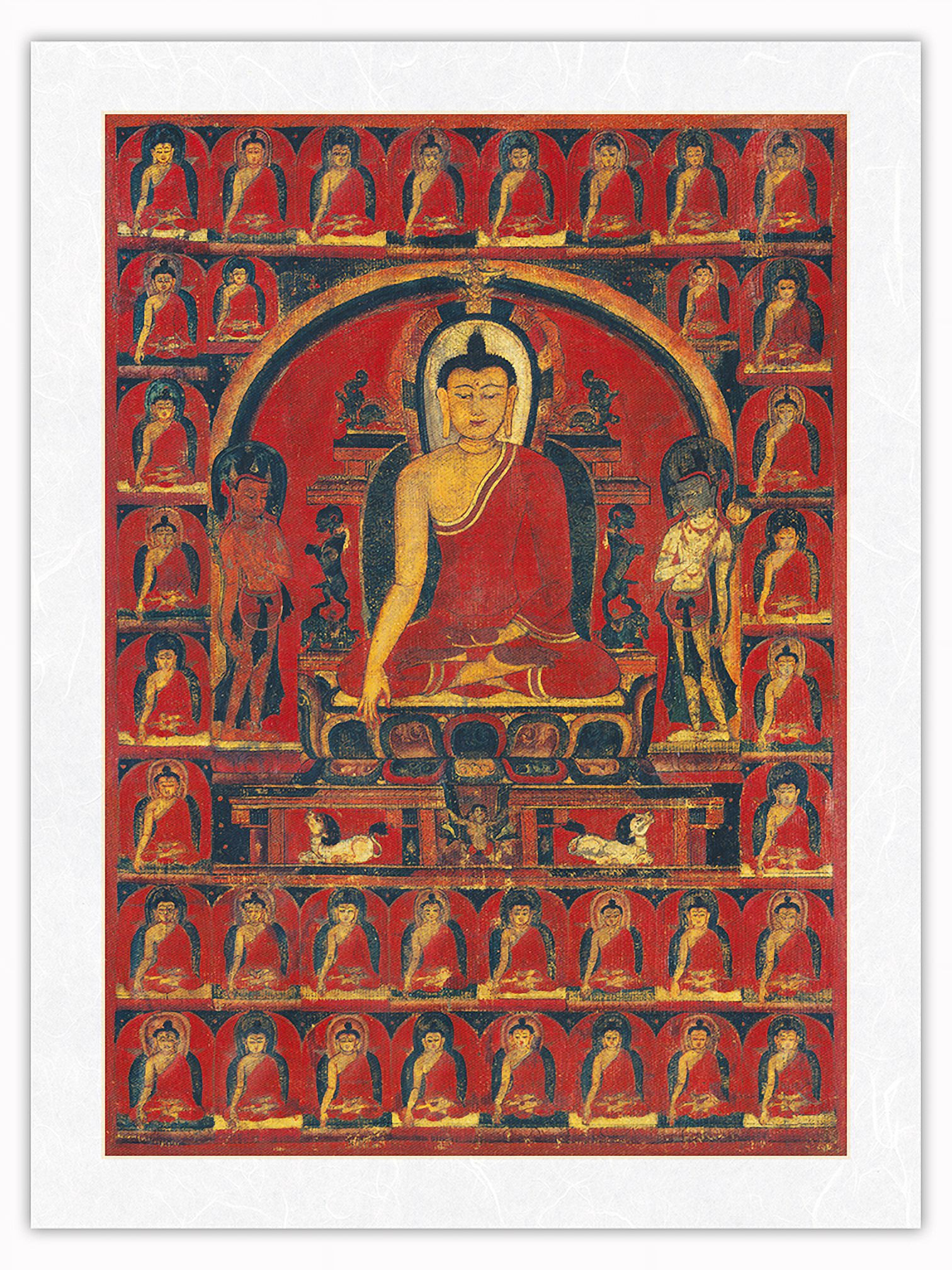 The Thirty-Five (35) Confession Buddhas - Buddha Shakyamuni - Vintage ...