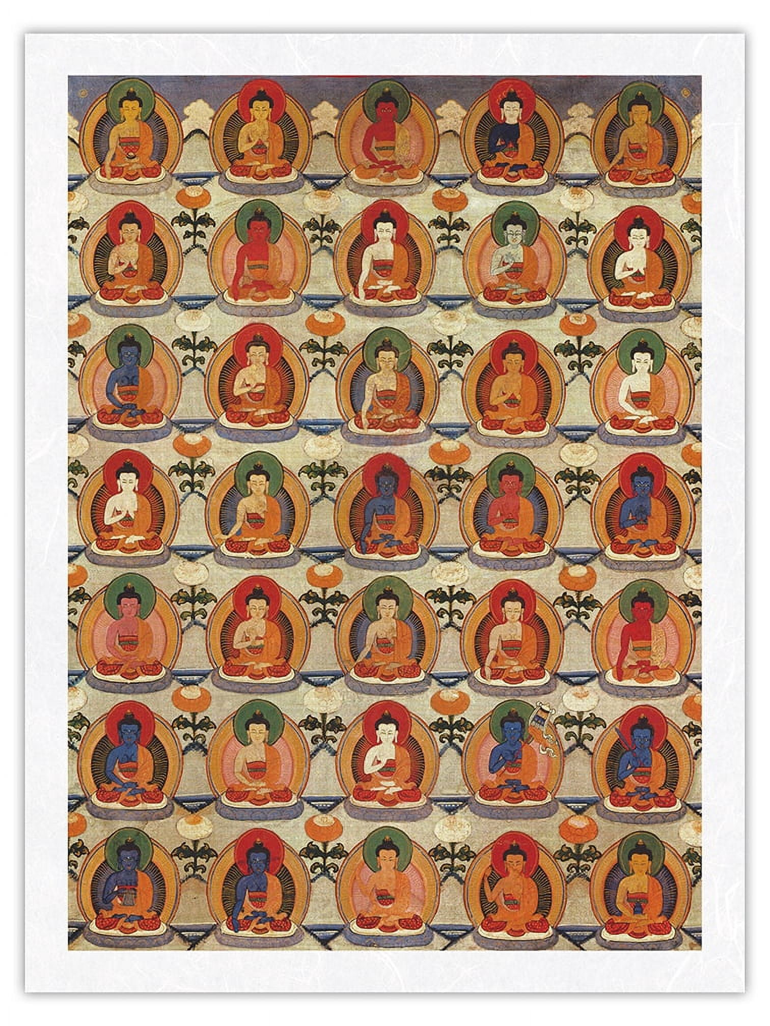 The Thirty-Five Confession Buddhas - Shakyamuni Buddha - Vintage ...