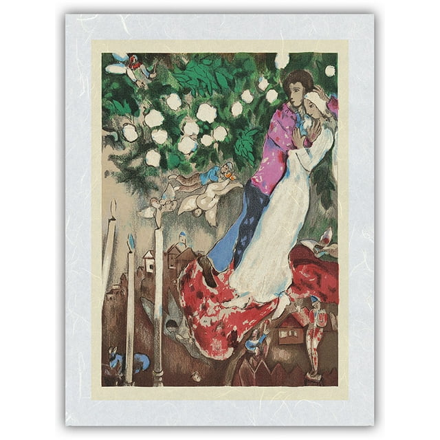 The Three Candles - Floating Angels - From an Original Color Painting ...