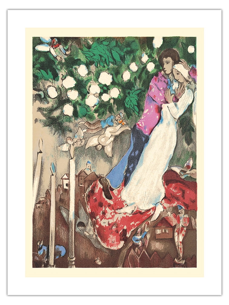 The Three Candles - Floating Angels - From an Original Color Painting ...