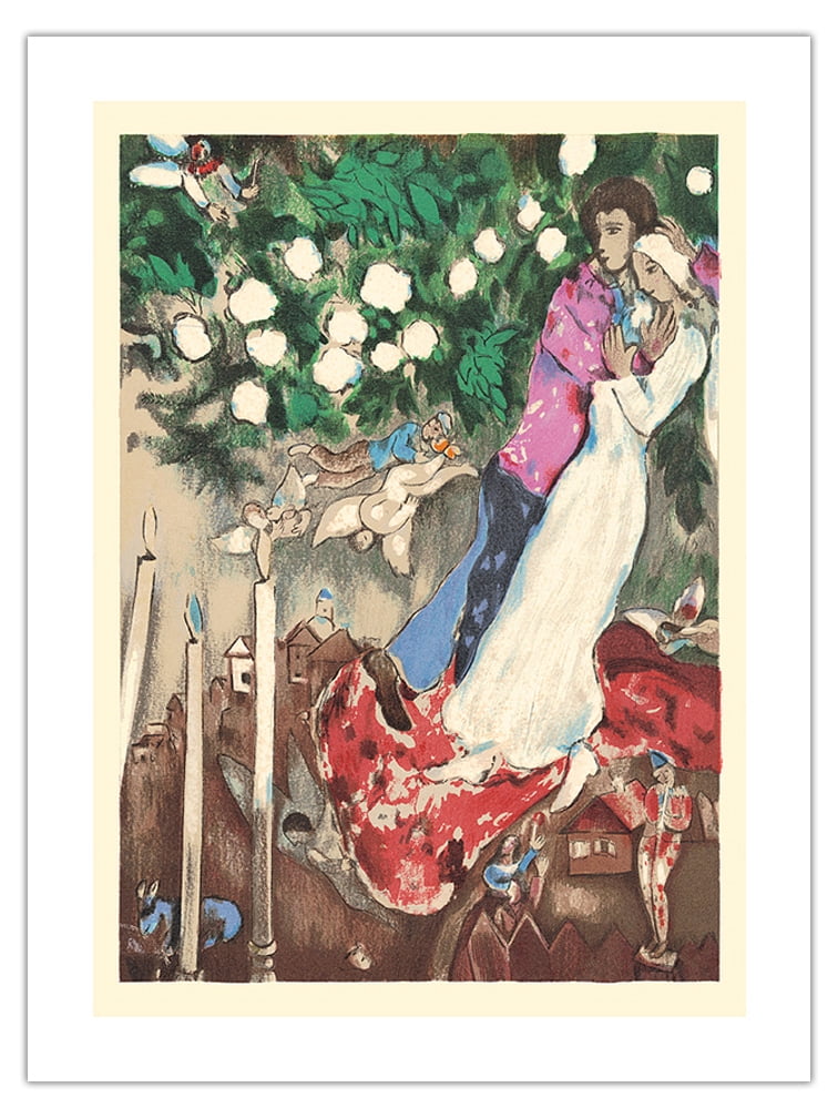 The Three Candles - Floating Angels - From an Original Color Painting ...