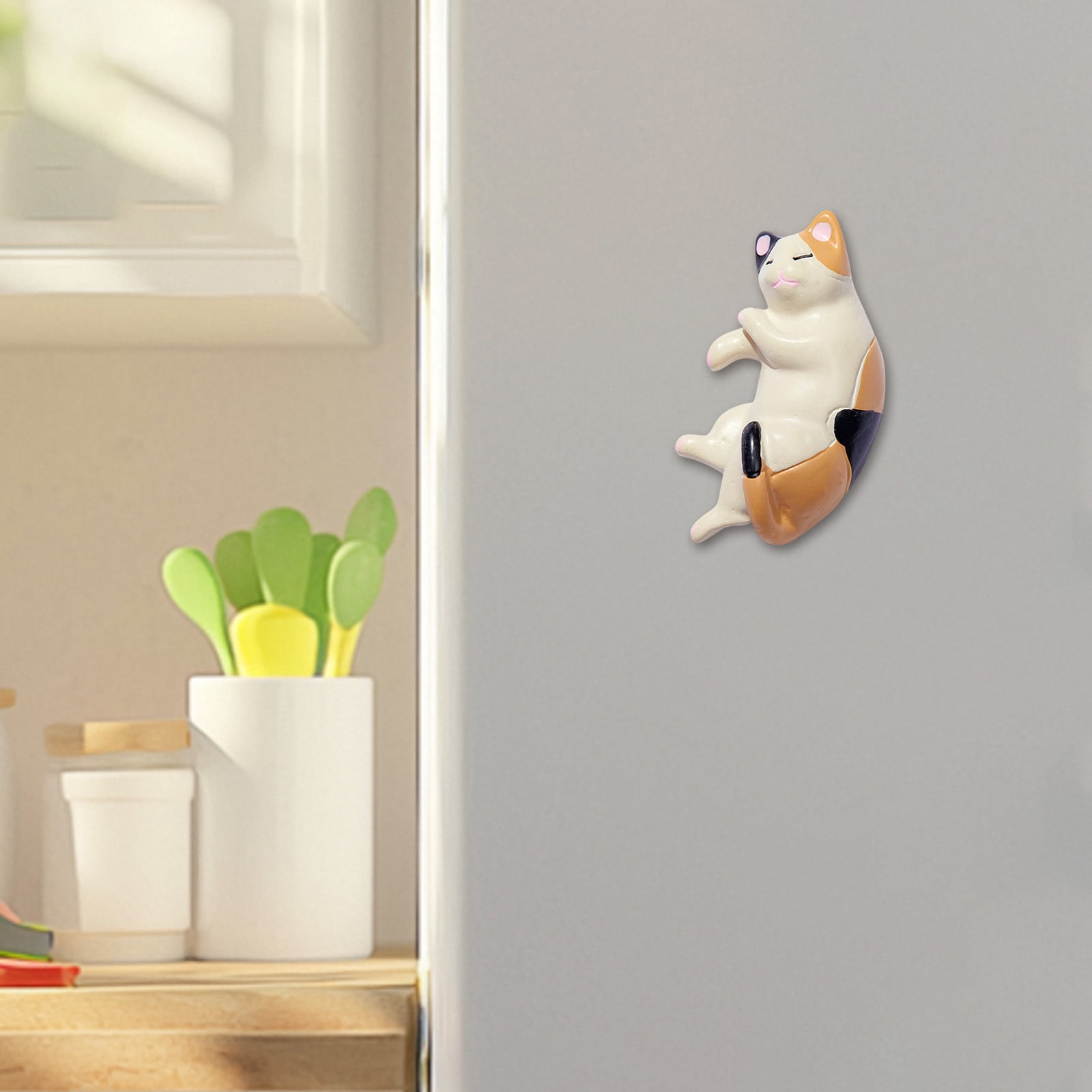 The Three Dimensional Cute Cats Pet Fridge Stickers Magnet Magnet ...