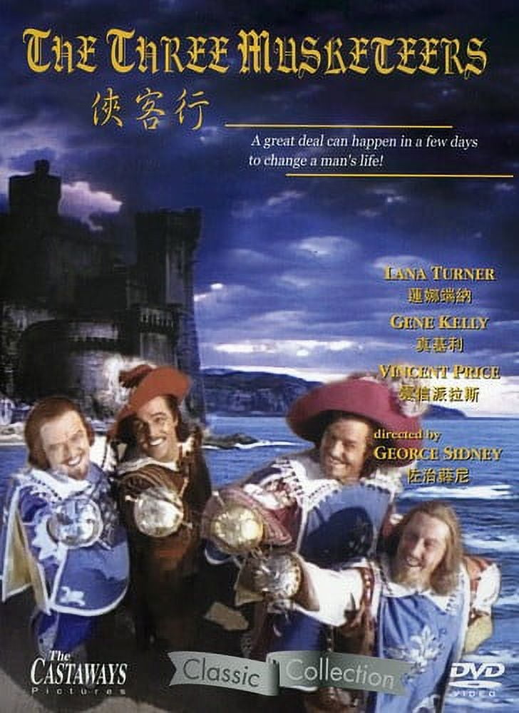 The Three Musketeers (DVD), Castaway Pictures, Action & Adventure ...