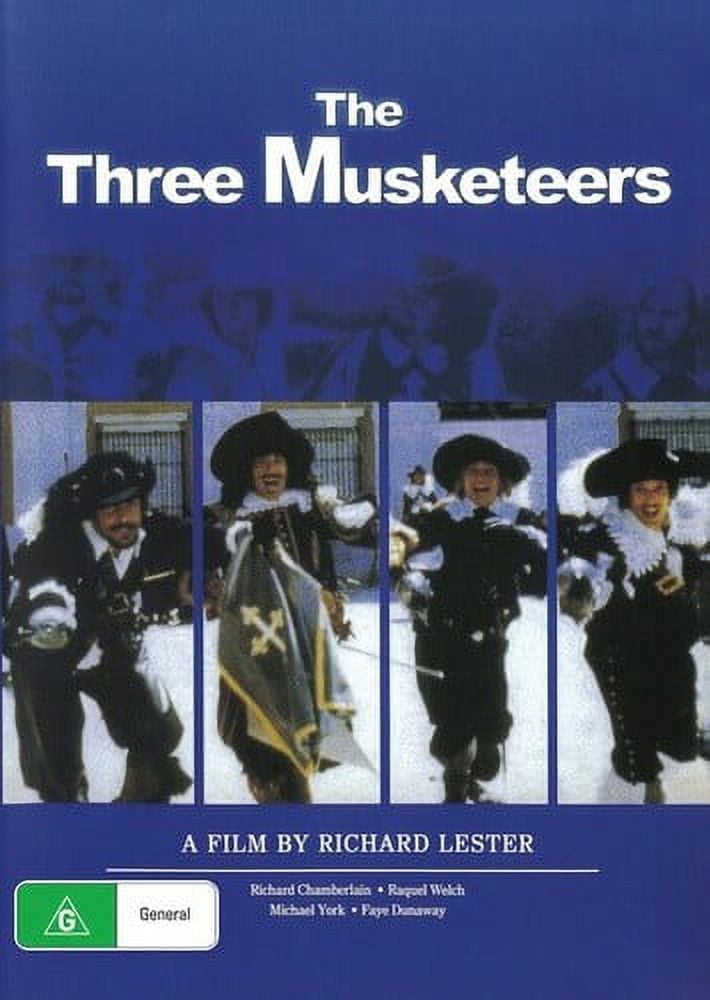 The Three Musketeers (DVD), La Entertainment, Action & Adventure ...