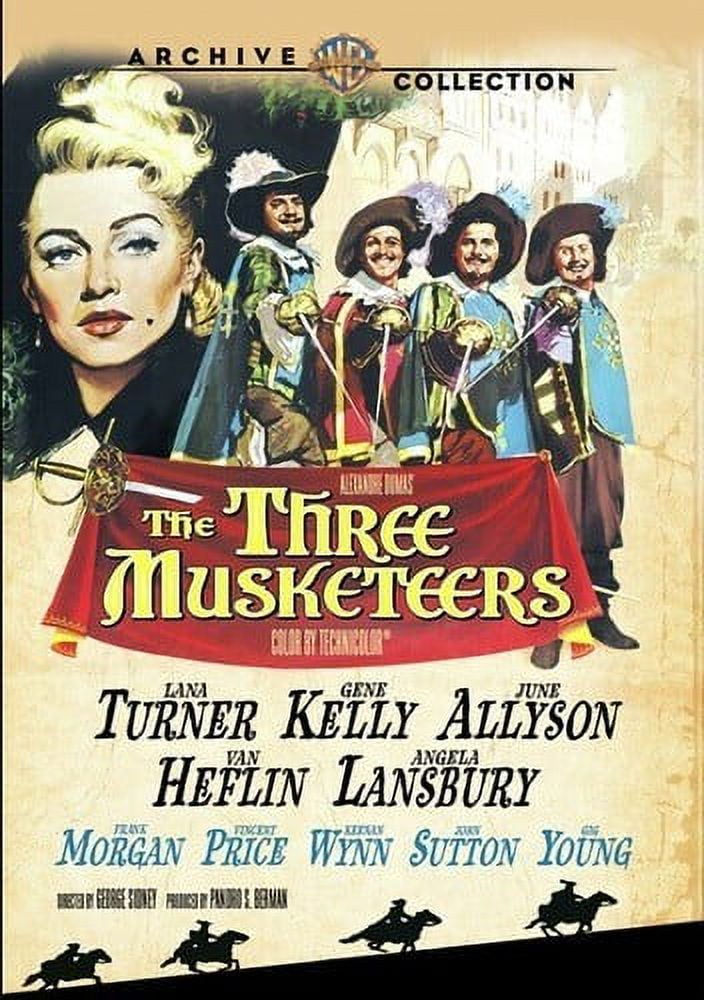 The Three Musketeers (DVD), Warner Archives, Action & Adventure ...