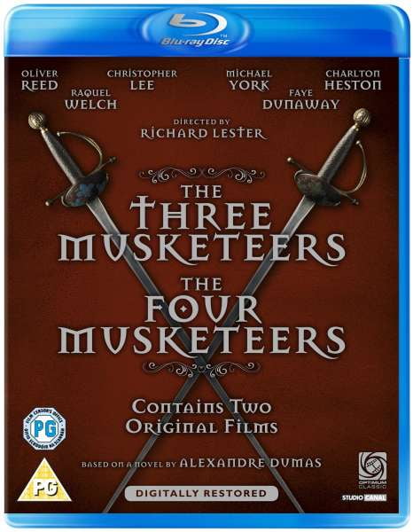 The Three Musketeers / The Four Musketeers (Blu-ray), Optimum, Action & Adventure - Walmart.com