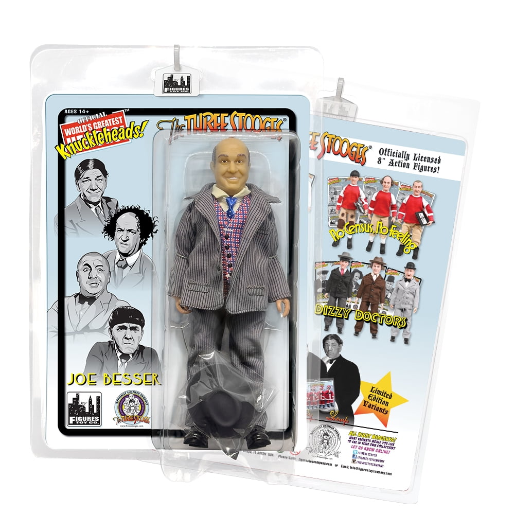 The Three Stooges 8 Inch Action Figures Series: Joe Besser - Walmart.com