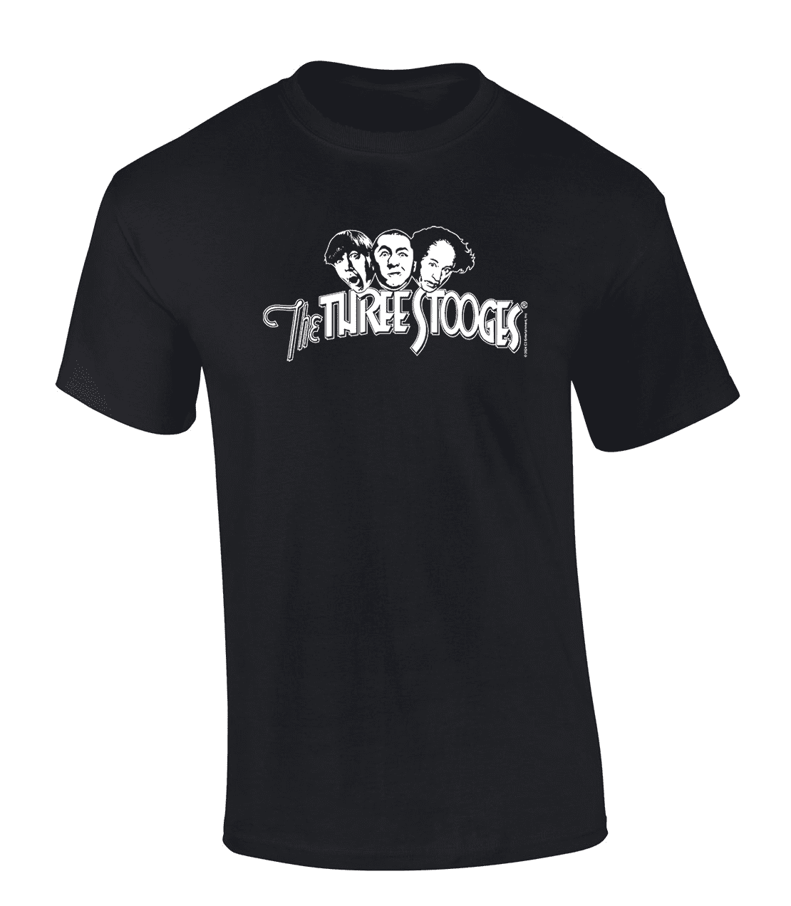 The Three Stooges Classic Logo Vintage Comedy Trio: Larry, Moe, and ...