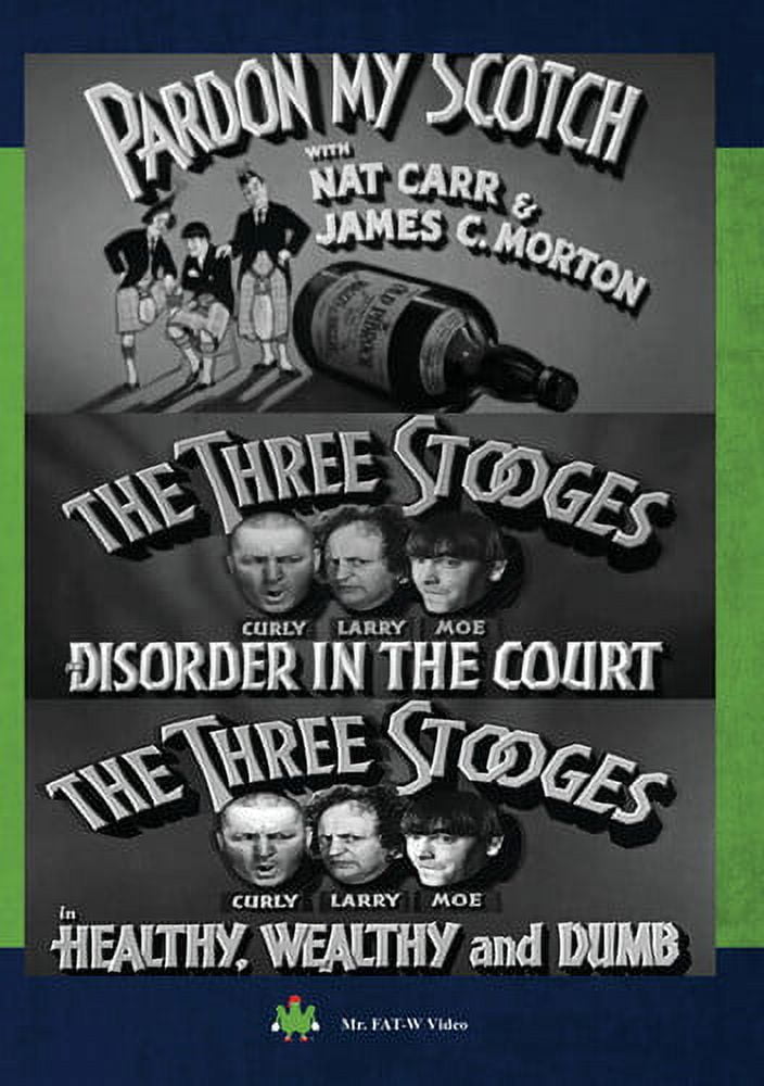 The Three Stooges (DVD), Mr Fat - w Video, Comedy - Walmart.com