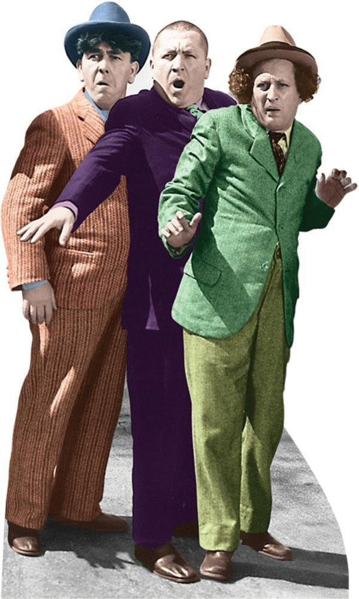 The Three Stooges - Hitchhiking Lifesize Standup Cardboard Cutouts 67 x ...