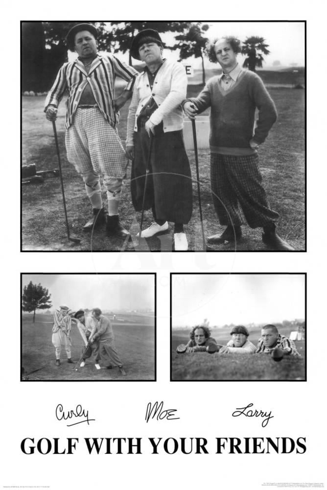The Three Stooges Poster 24x36 Sold by Art.Com - Walmart.com