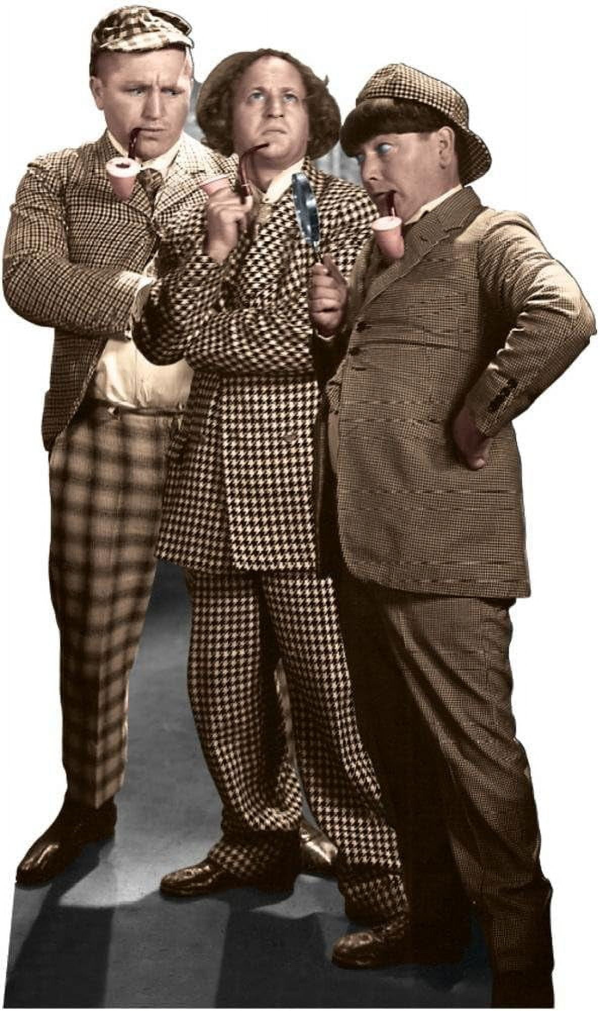 The Three Stooges - Sleuths Lifesize Standup Cardboard Cutouts 69 x ...