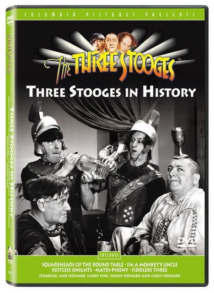 The Three Stooges: Three Stooges in History (DVD), Sony Pictures ...