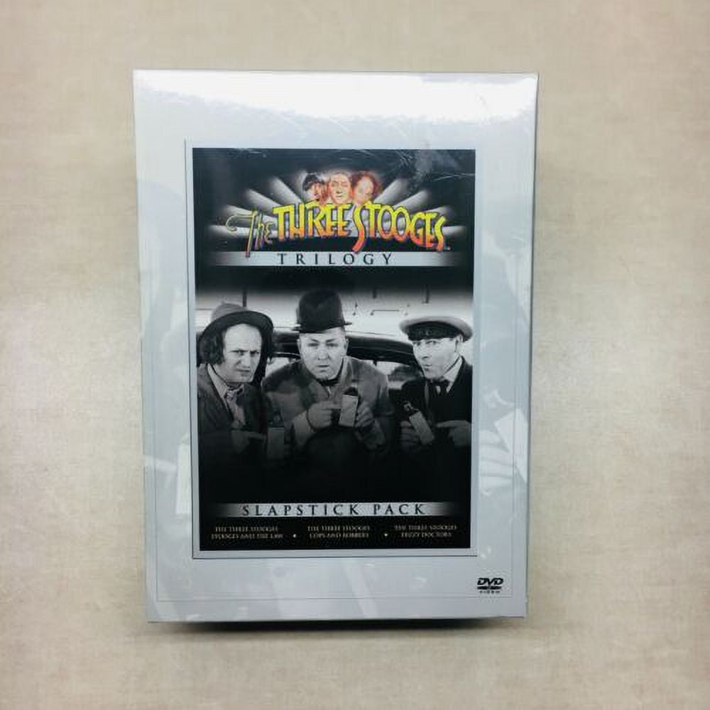 The Three Stooges Trilogy Slapstick Pack DVD Set - Walmart.com