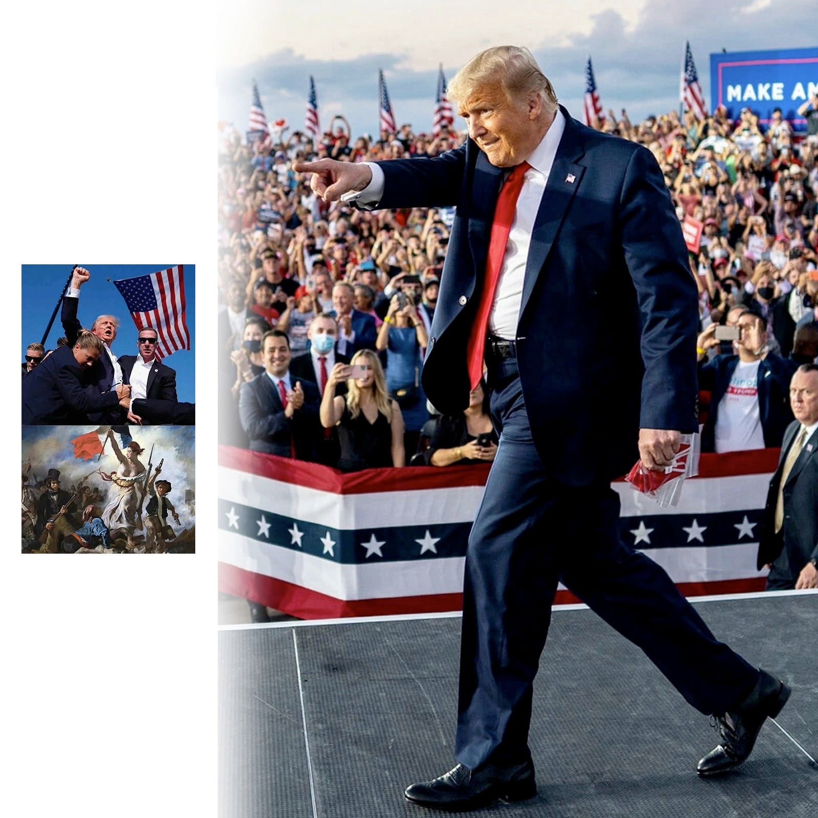 The Thrilling Moment Of T Rump's Presidential Election D Eath Cr Ossed ...