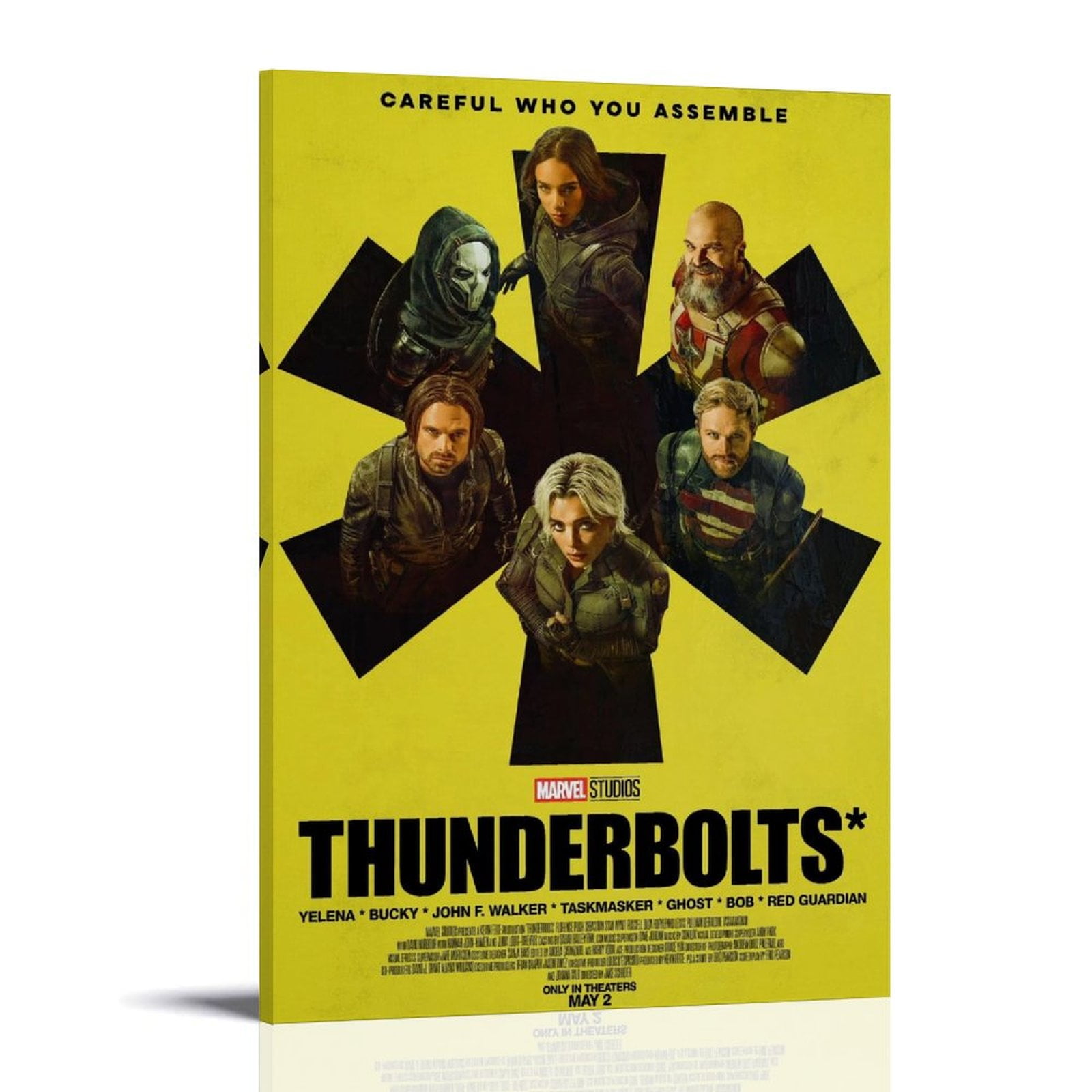 The Thunderbolts (21) Painting Vintage Poster Picture Print Wall Art Poster Painting Canvas ...