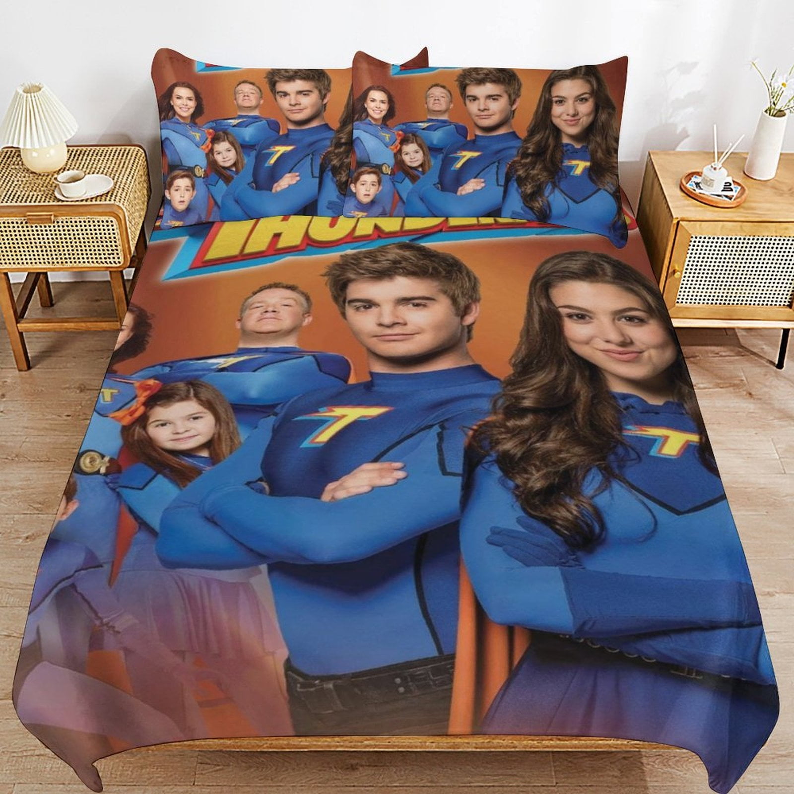 The Thundermans Poster 3-Piece Bedding Sets Bedroom Decor Comforter ...